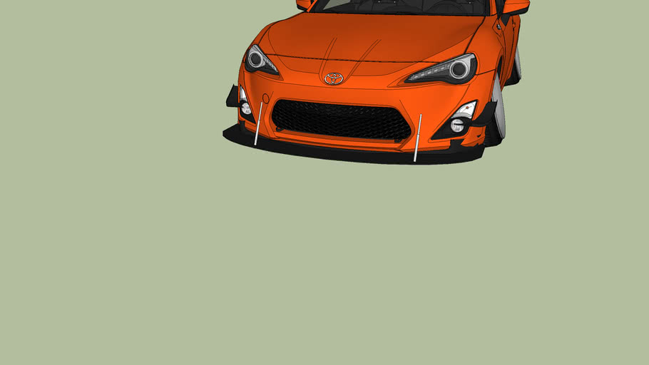 TOYOTA GT86 100% MODIFIED | 3D Warehouse