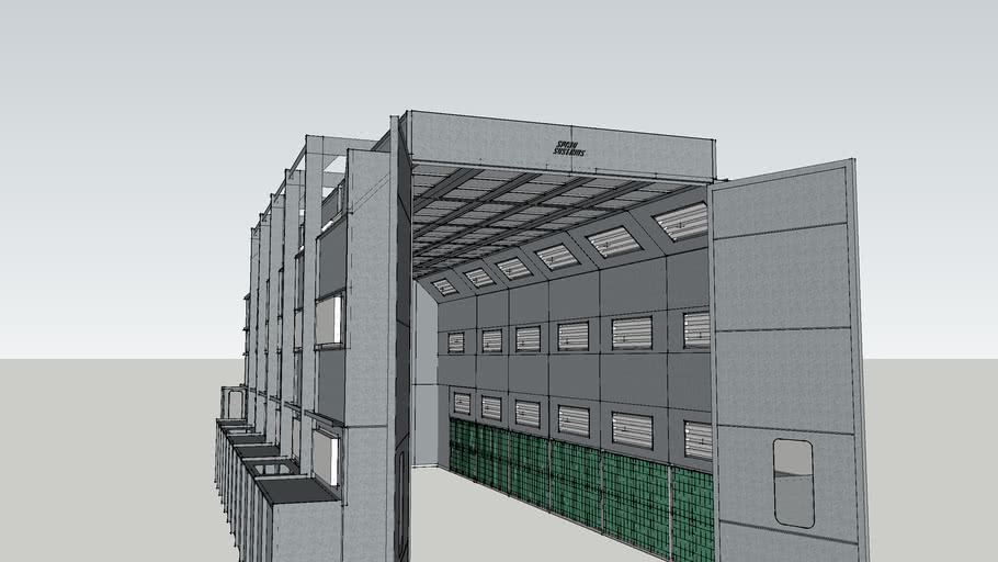 Spray Booth | 3D Warehouse