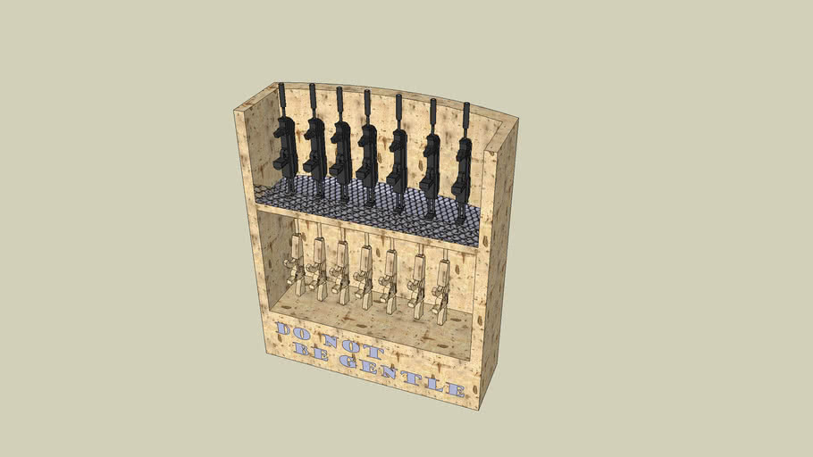 Weapons Rack | 3D Warehouse