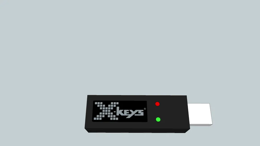 X-keys XK-3 USB Switch Interface | 3D Warehouse