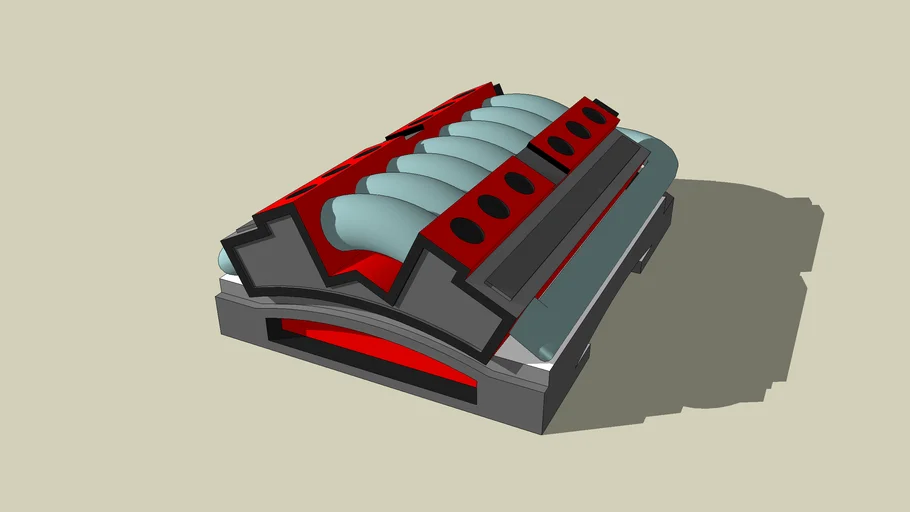 V14 'TRADER' Engine | 3D Warehouse