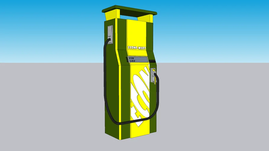Gas Pump | 3D Warehouse