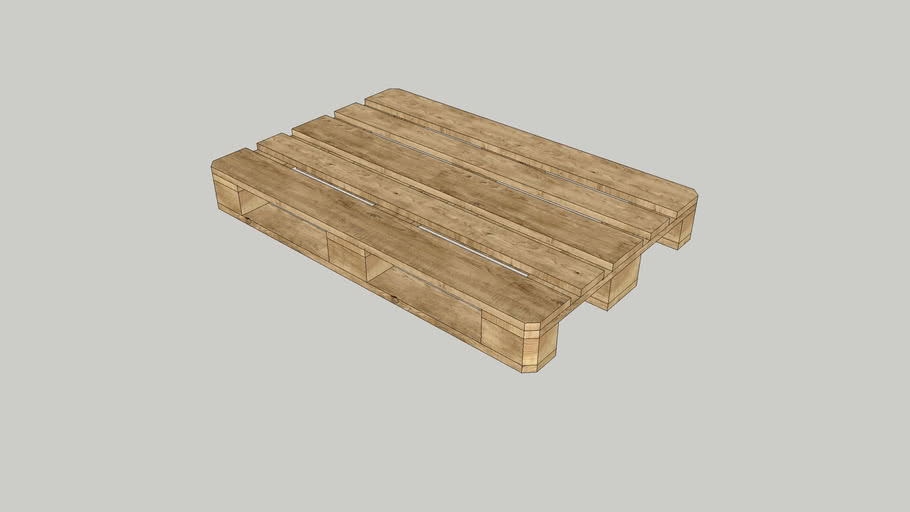 Euro pallet | 3D Warehouse