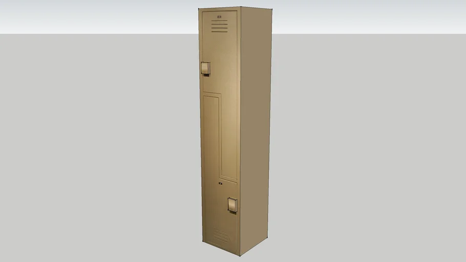 Bradley Lenox Z locker | 3D Warehouse