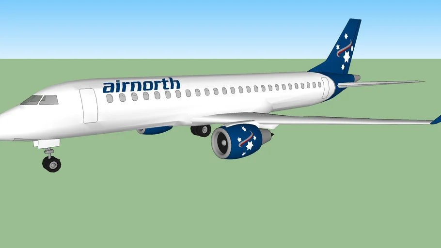 Airnorth Embraer E170 | 3D Warehouse