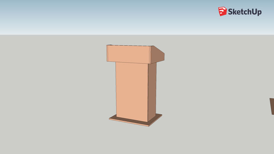 Podium | 3D Warehouse