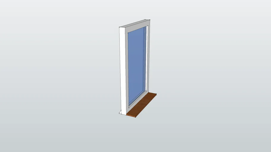 A large window | 3D Warehouse
