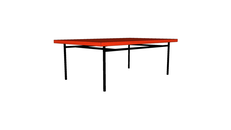 RED TABLE | 3D Warehouse