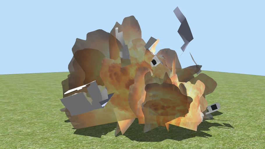 Exploding Microwave | 3D Warehouse
