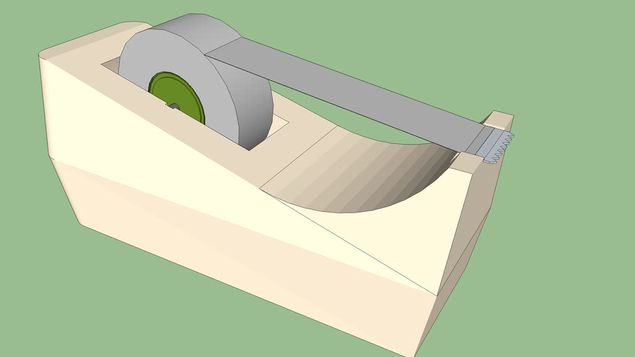 distributeur de scotch/ruban adhésif ( Scotch tape dispenser ) | 3D ...