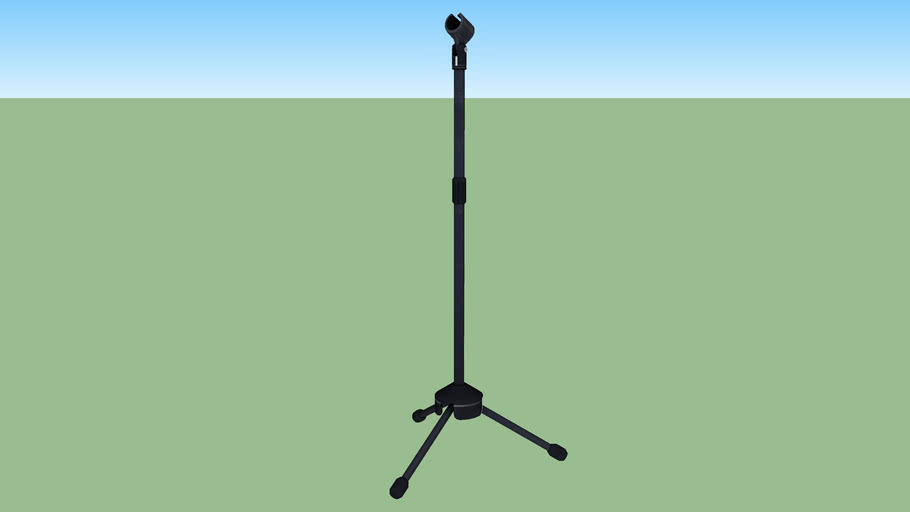 Microphone stand | 3D Warehouse