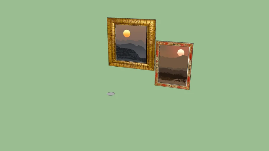 Framed Pictures , Quadri , Cornici | 3D Warehouse