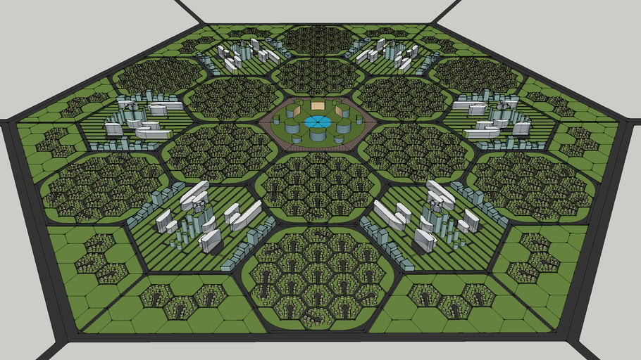 City Grid with no stop lights | 3D Warehouse