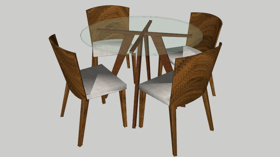 Dining Set | 3D Warehouse