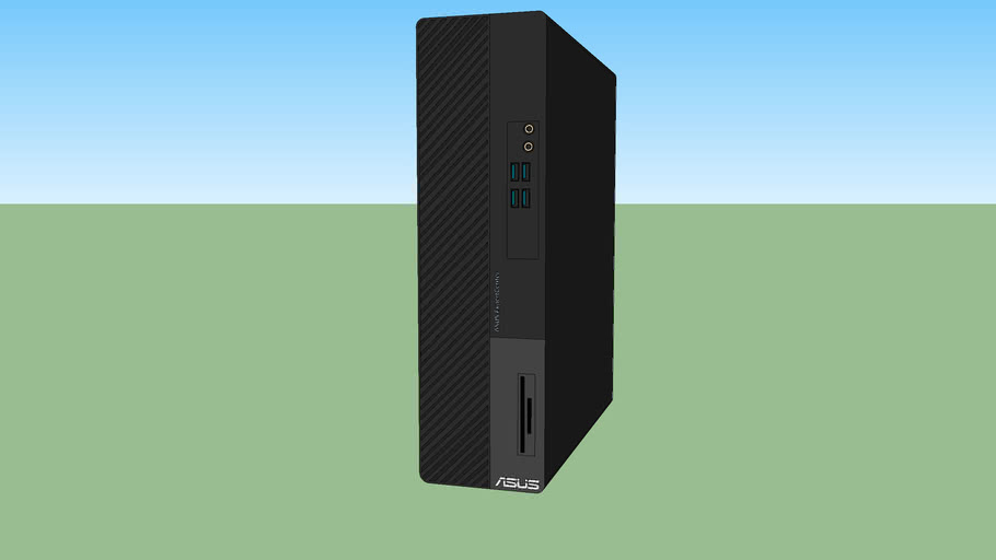 ASUS ExpertCenter D5 (D500SA) small form factor desktop computer | 3D ...