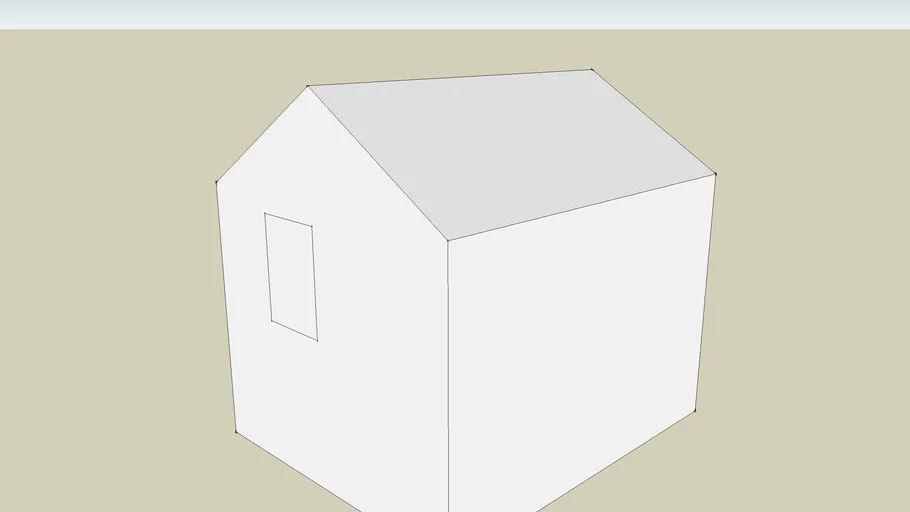 Simple house | 3D Warehouse