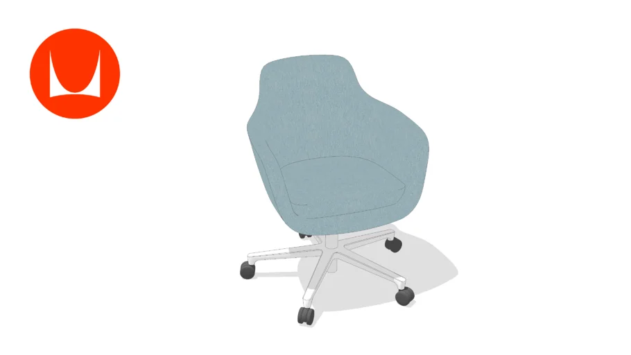 Saiba Multitask Chair Mid Back | 3D Warehouse