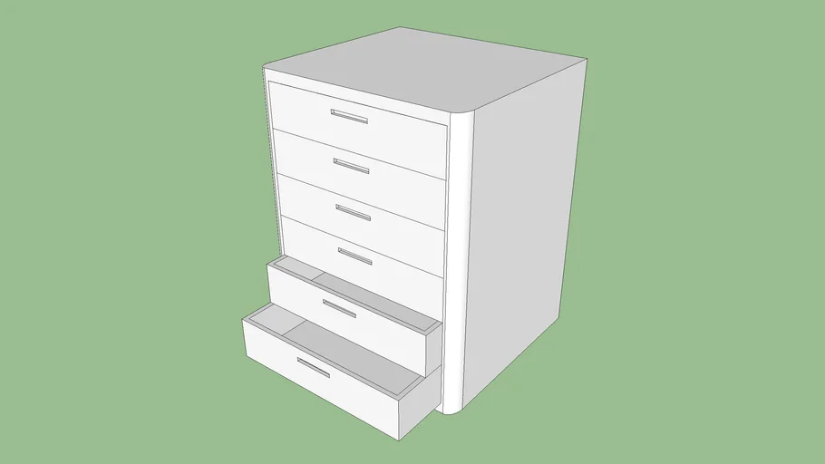 Bedroom Basics - Chest of Drawers | 3D Warehouse