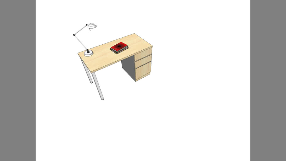 STUDY TABLE | 3D Warehouse