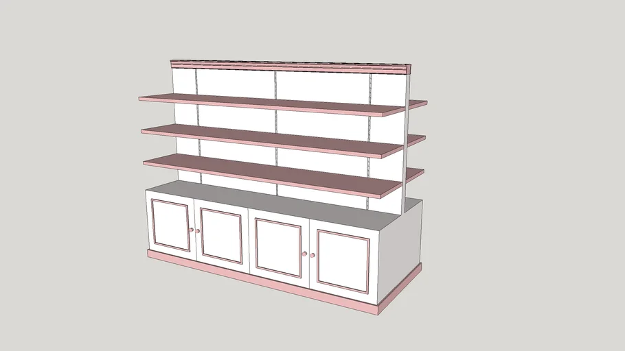 show cabinet | 3D Warehouse