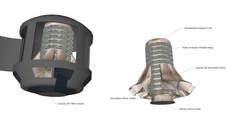 Saucer Gravity Drive Unit (1 of 4) | 3D Warehouse