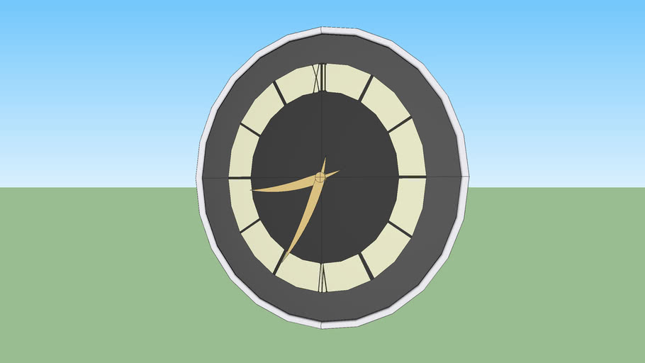 Wall Clock | 3D Warehouse