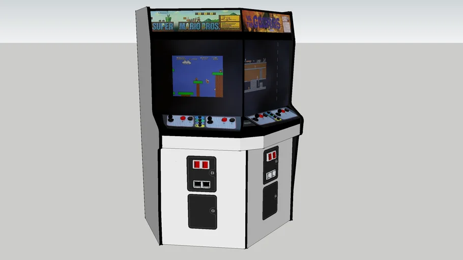 Nintendo Versus arcade cabinet | 3D Warehouse