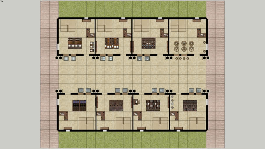 GENERICA Floorplans: Bazaar | 3D Warehouse