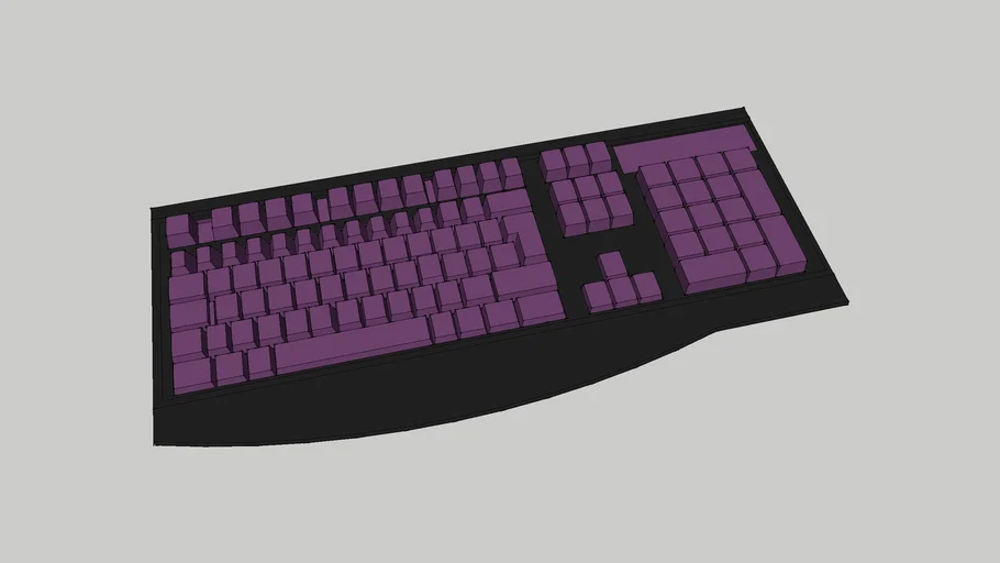 pc keyboard | 3D Warehouse