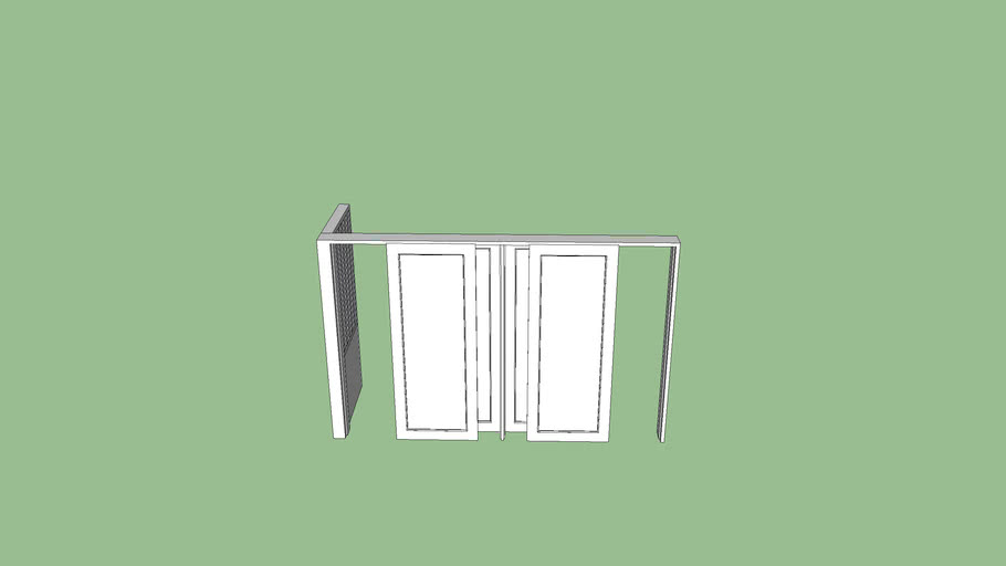 cua di go truot 4c | 3D Warehouse