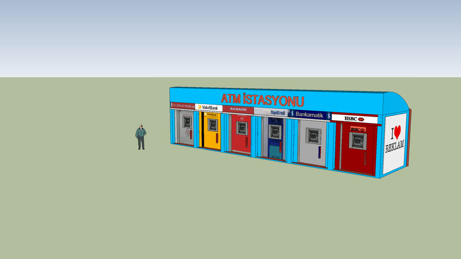 Atm Station No : 4 | 3D Warehouse
