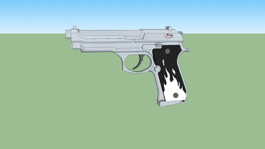 Berretta M9 Customized] | 3D Warehouse