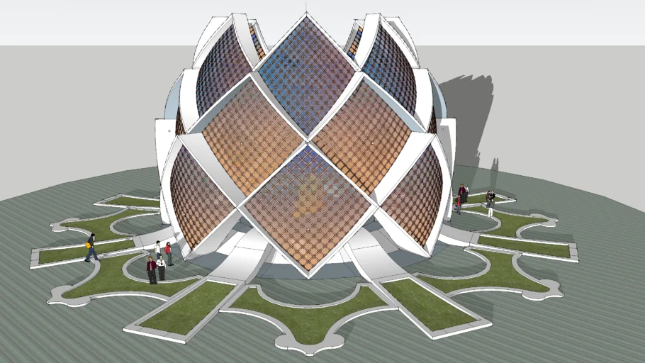LOTUS MONUMENT | 3D Warehouse