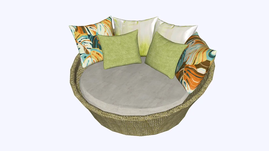 Sofá Chaise | 3D Warehouse