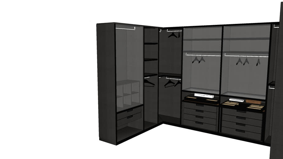 Walking Closet II | 3D Warehouse
