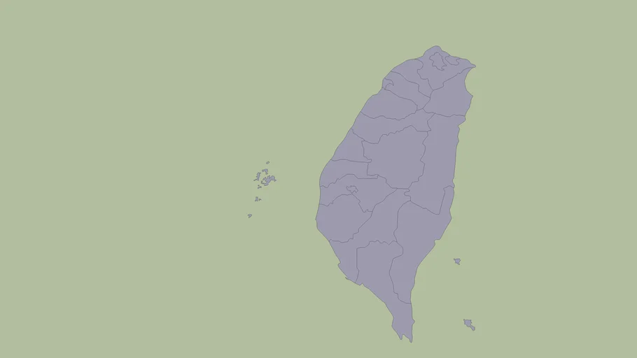 Map of Taiwan | 3D Warehouse