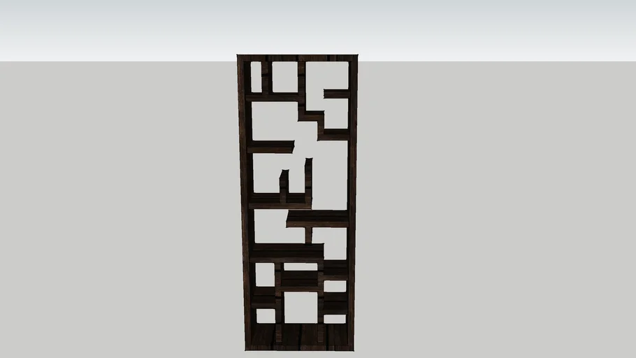 Contemporary Wall Mounted Shelf | 3D Warehouse