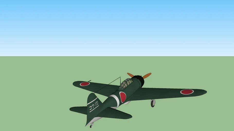 A6M5 Zero | 3D Warehouse