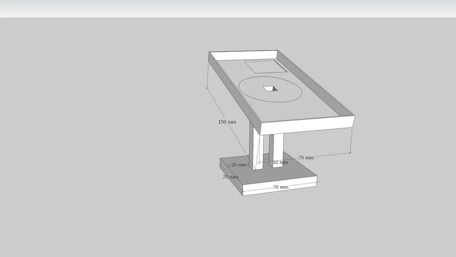 phone stand design | 3D Warehouse
