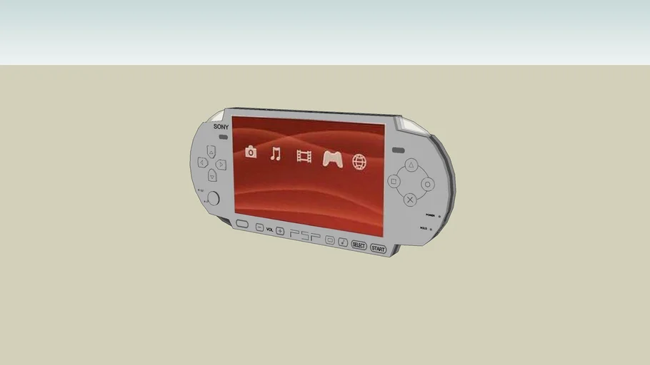 Playstation Portable Slim | 3D Warehouse