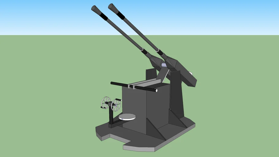 3.7cm Flak M43 | 3D Warehouse