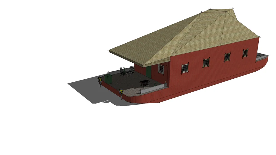House Boat | 3D Warehouse