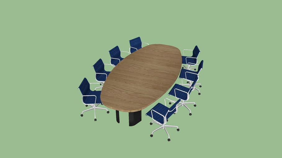 Reunion desk / Escritorio de reuniones | 3D Warehouse