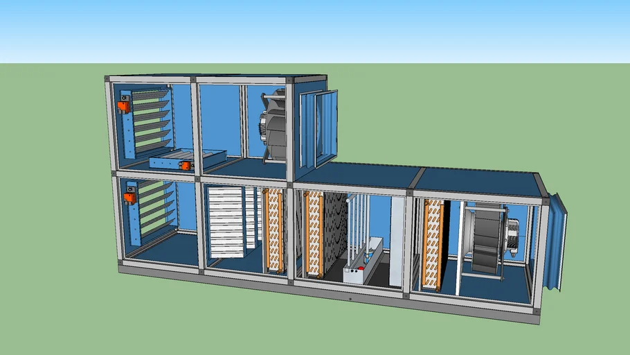 UTA di tipo 2 - Type 2 AHU | 3D Warehouse