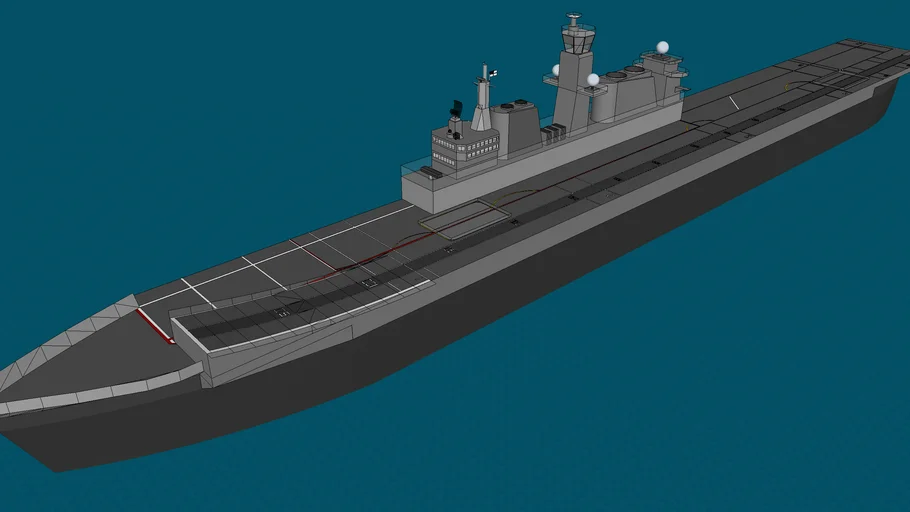 HMS Illustrious (RO6) | 3D Warehouse