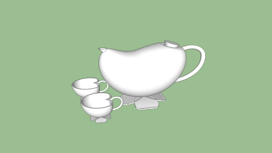 Tea jug H | 3D Warehouse