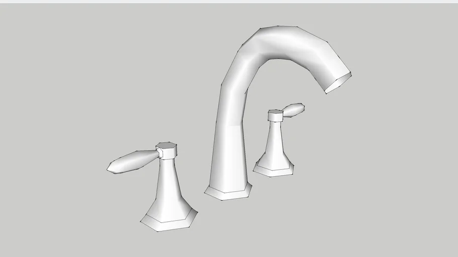 low-poly faucet | 3D Warehouse