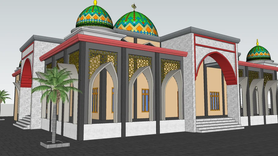 Rencana Mesjid | 3D Warehouse