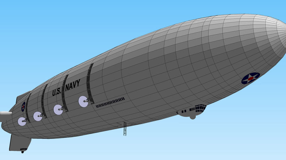USS AKRON | 3D Warehouse