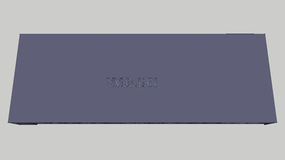Netgear 16 port gigabit switch SOLIVI | 3D Warehouse